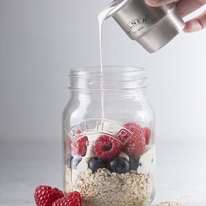 Kilner burk med lock – Snacks On The Go, 0,5 L - Hemlängtan.com